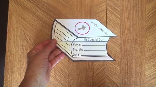 First Communion Craft - My First Communion Holy Bible by Artsy Crafter