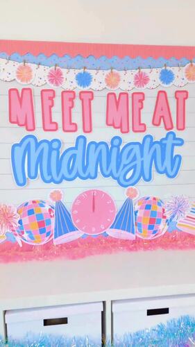 Swiftie Inspired New Year Bulletin Board and Student Activities | TPT