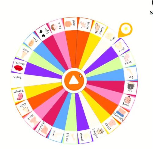 Body Parts Bingo Vocabulary ELA ESL English Game Logic Puzzle Sight ...