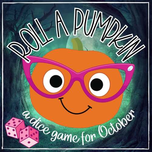 Roll a Pumpkin Halloween Activity | Math Center | Halloween Party Activity