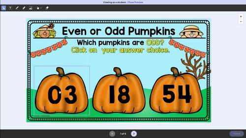 Even and Odd Numbers Pumpkin Worksheets | Place Value Activities ...