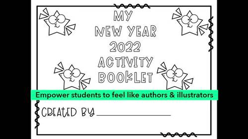 New Years 2022 | New Years Bulletin Board | New Years Craft | TpT