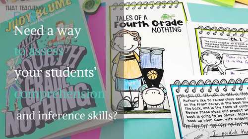 Tales of a Fourth Grade Nothing Comprehension Journal by That Teaching ...