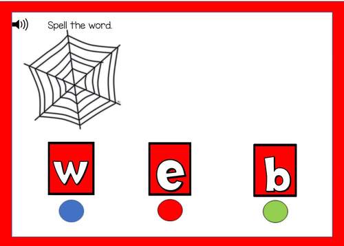 Boom Cards | CVC Words | Digital Task Cards for Kindergarten | TPT