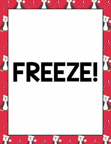 Christmas Freeze Dance (With GIFS) - {Music and Non-Music Classrooms}