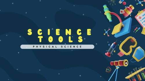 Science Tools Presentation-Physical Science MS/HS by Teacher Cubby Products
