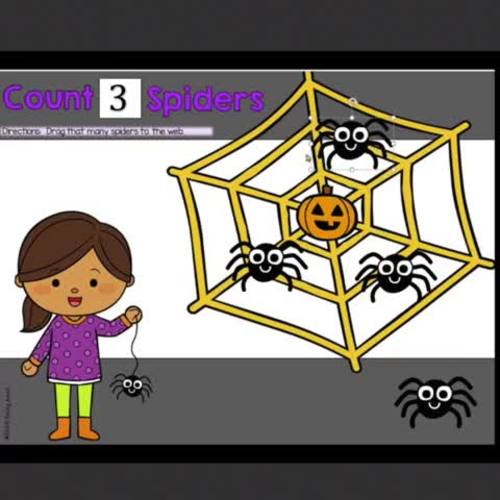 Halloween Counting for Google Slides by Emily Ames | TPT