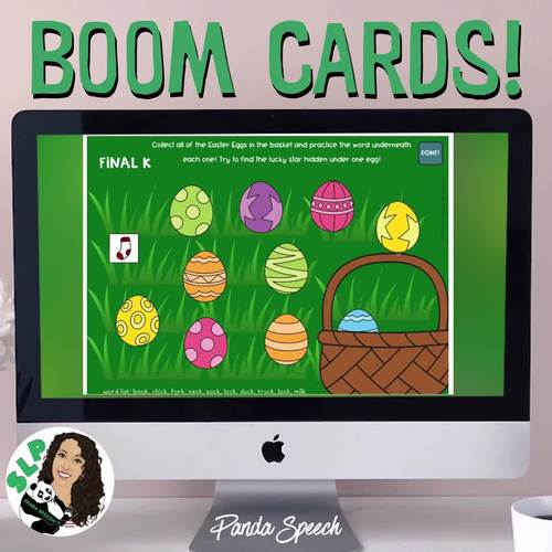 Egg Hunt Articulation: Consonant Blends Pack Distance Learning by Panda ...