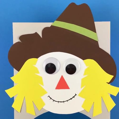 Scarecrow Craft - Fall Bulletin Board Activities - Farm Craft by Non ...