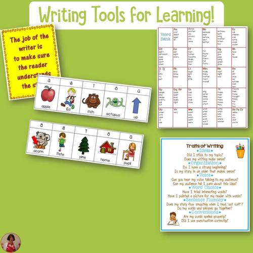 Hands-On Writing Tools for Learning by Elementary Matters | TPT