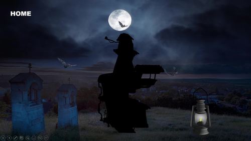 Spanish Halloween ppt game. Guess the shadow by Gamified Teachers