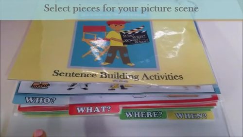 Scene a Sentence: Create a Picture Scene and Write by speech2teach