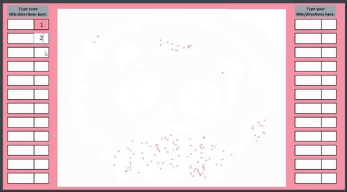 Panda Pixel Art Mystery Digital Activity Template by PAME Resources