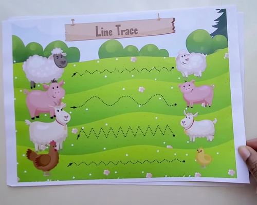 Farm Alphabet Tracing Worksheets, Upper Case and Lower Case, Numbers (1-10)