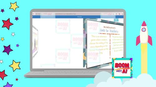 Halloween BOOM CARDS GOOGLE SLIDES Speech Therapy Social Skills ...