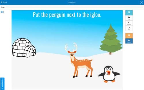 Following Directions Activity: Winter Animals Boom™ Cards (1- Step ...