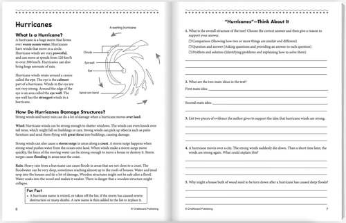 Canadian Daily Reading Comprehension Grade 5 by Chalkboard Publishing