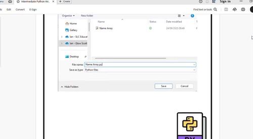 Arrays in Python – Intermediate Coding Lessons for Middle & High school learners