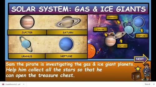 The Gas & Ice Giant Planets: Google Slides, Distance Learning + 2 ...