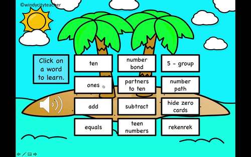 Eureka Math 1st Grade Module 2 Vocabulary PPT Activity NO PREP Distance ...