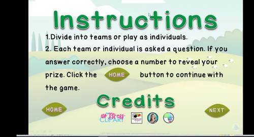 Bring Your Own Questions Sunflowers PowerPoint Review Game Ten Board Bundle