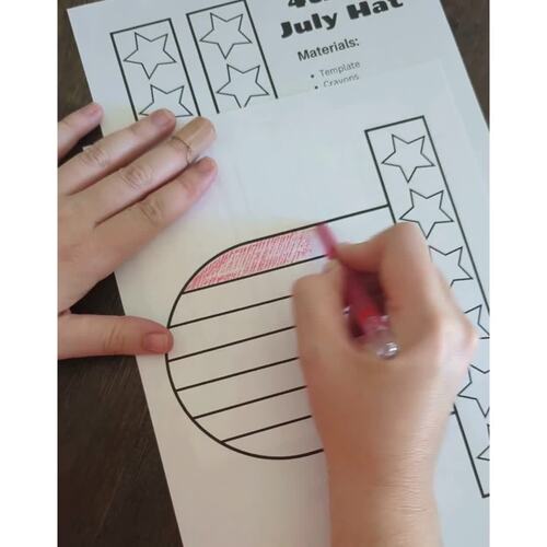 4th of July Craft for Kids | Patriotic Hat for Kids | Kids Craft ...