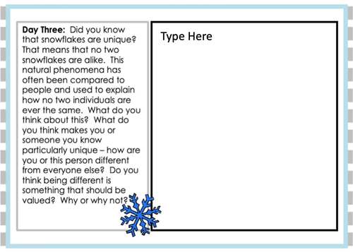 Creative Writing Prompts for January | DIGITAL Task Cards | Prewriting ...