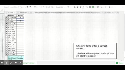 Algebraic Expressions Digital Mystery Pictures | Google Sheets Math ...