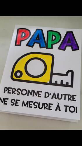 3 cartes imprimables pour la Fête des pères - FSL, French Father's Day