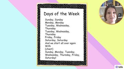 Calendar Activities for Preschool Circle Time Calendar Routine for ...