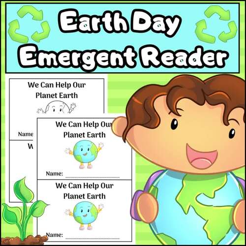 Earth Day Emergent Reader | Kindergarten | Activities For Preschool