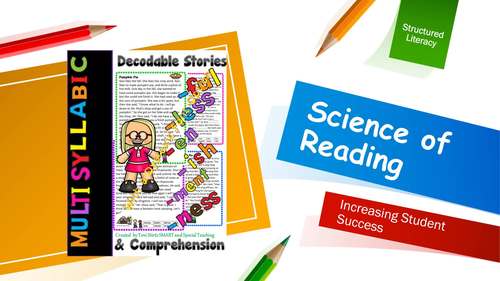 Orton Gillingham Multisyllabic Words with Suffixes Decodable Passages ...