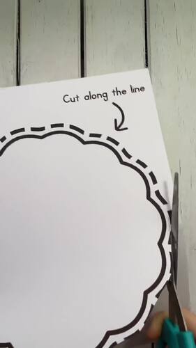 Build A Valentine’s Day Cookie Craft Printable Cut & Paste Activity No Prep