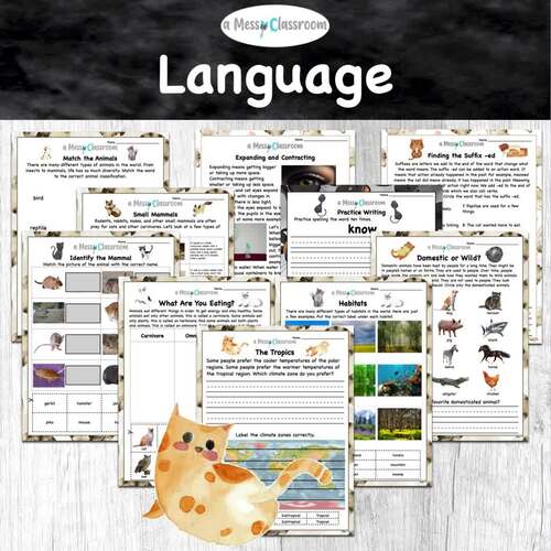 Comprehensive Nonfiction Cat 2nd Grade Reading Writing Language Unit Bundle