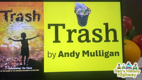 Trash by Andy Mulligan – 20 English Novel Study Lessons | Grades 4–8