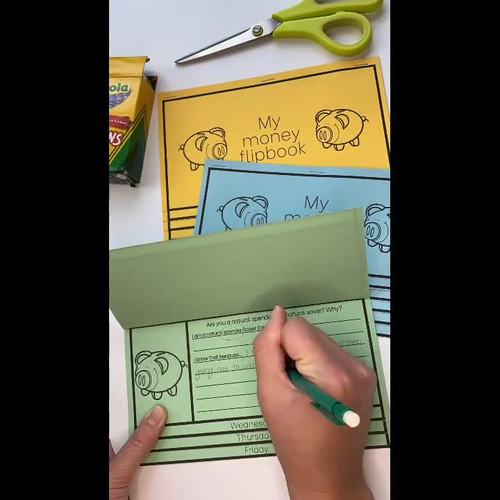 Social Emotional Learning Writing Activity SEL Money Awareness 5th 6th ...