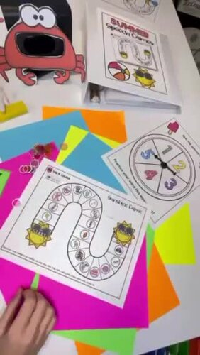Speech Therapy Games for Summer Articulation by Ausome Speech | TPT