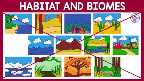 Animated GIFs Animal Habitats and Biomes Backgrounds with Animation