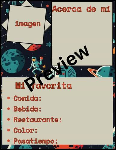 Editable Teacher Contact Cards and Meet the Teacher Newsletter| Space Theme