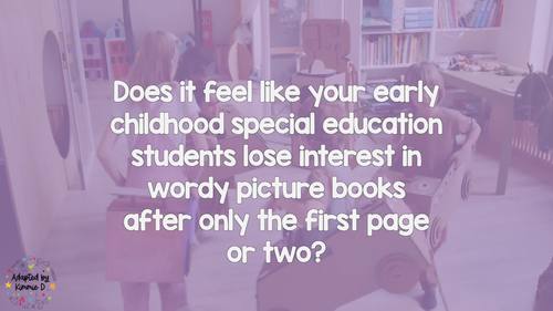 March New Releases Interactive Adapted Book Bundle PreK Autism Printable