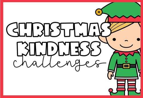Classroom Christmas Kindness Game Challenge Activity by The Imagination ...