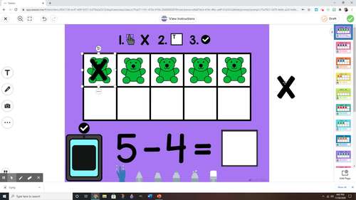 Digital Subtraction for Seesaw by My Little Pandas | TPT