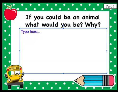 Getting to Know You Conversation Starters - Would You Rather Writing ...