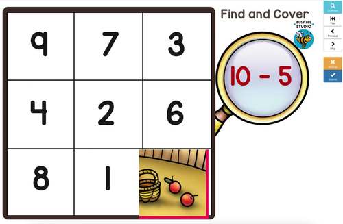 ADDITION AND SUBTRACTION WITHIN 10 GAME MATH 1ST GRADE BOOM CARDS ...