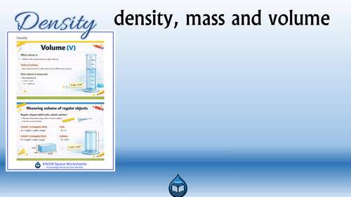 Density Bundle: Mass & Volume Notes, Worked Examples, Practice ...