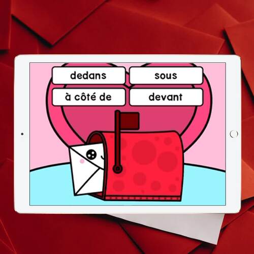 Compte jusqu'à 10 | Les coeurs dans un pot | Cartes Boom avec audio