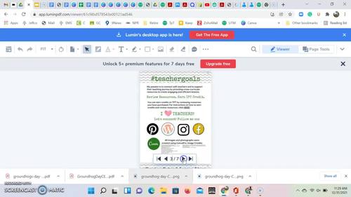 Groundhog Day Claim Evidence Reasoning | CER Practice | NGSS Weather ...