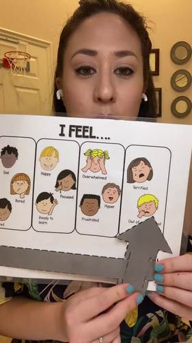 Sensory Regulation Visuals: I Feel and I Need Interactive Boards