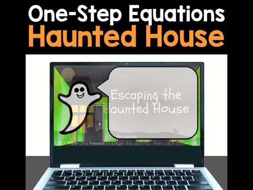 Halloween One Step Equations Digital Activity for Distance Learning