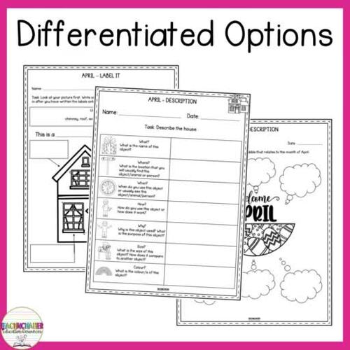 April writing ideas by teachnchatter | TPT